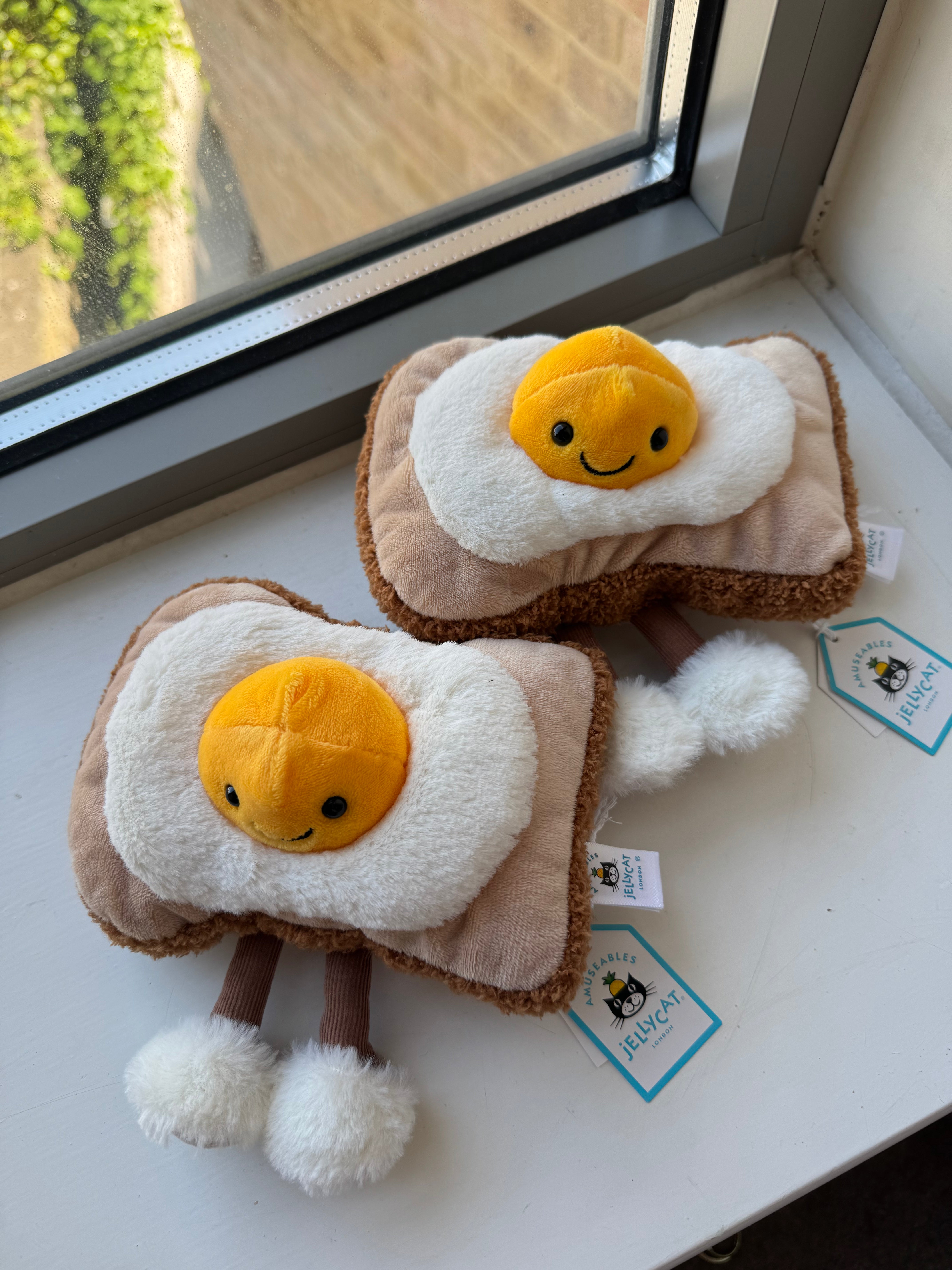JELLYCAT Amuseables Egglantine Egg On Toast | LONDONKELLY – LONDONKELLY ...